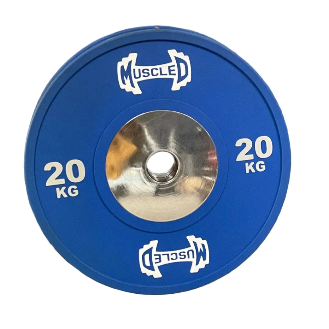 Muscle D Fitness Colored Urethane Bumper Plates – My Fitness Outlet
