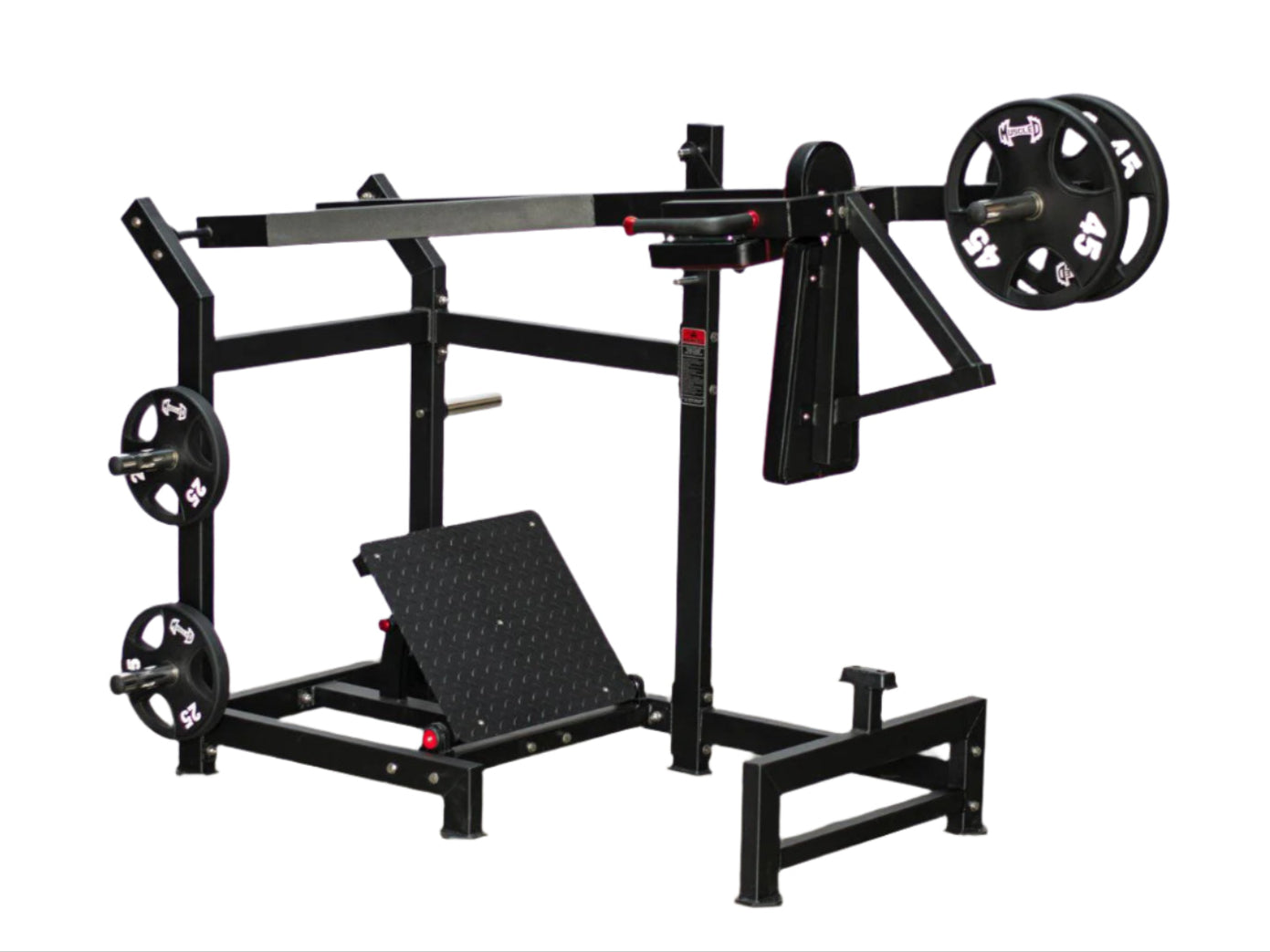 Muscle D Fitness Excel Pendulum Squat Machine – My Fitness Outlet